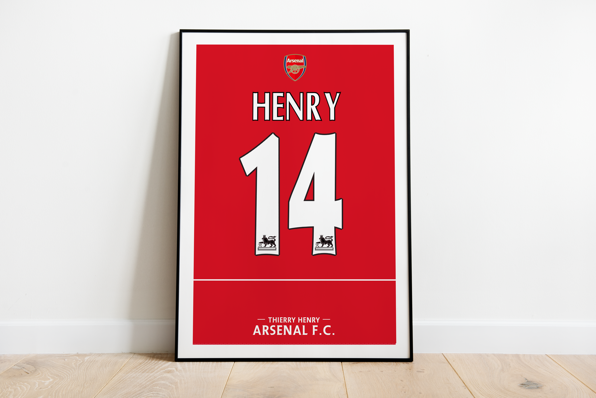 Thierry Henry poster | Arsenal – Inkwell Poster Company