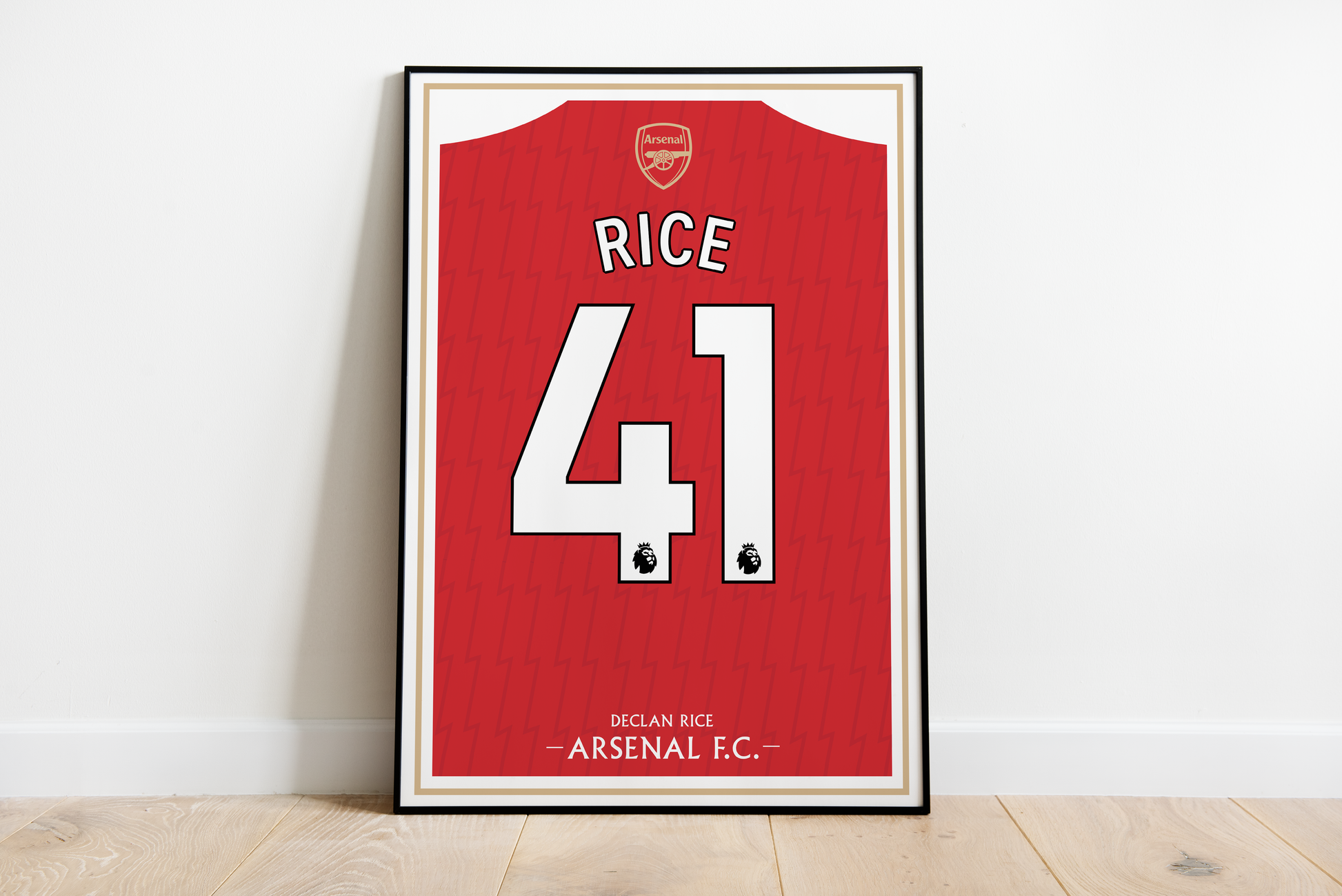 Declan Rice poster | Arsenal 23'-24' – Inkwell Poster Company