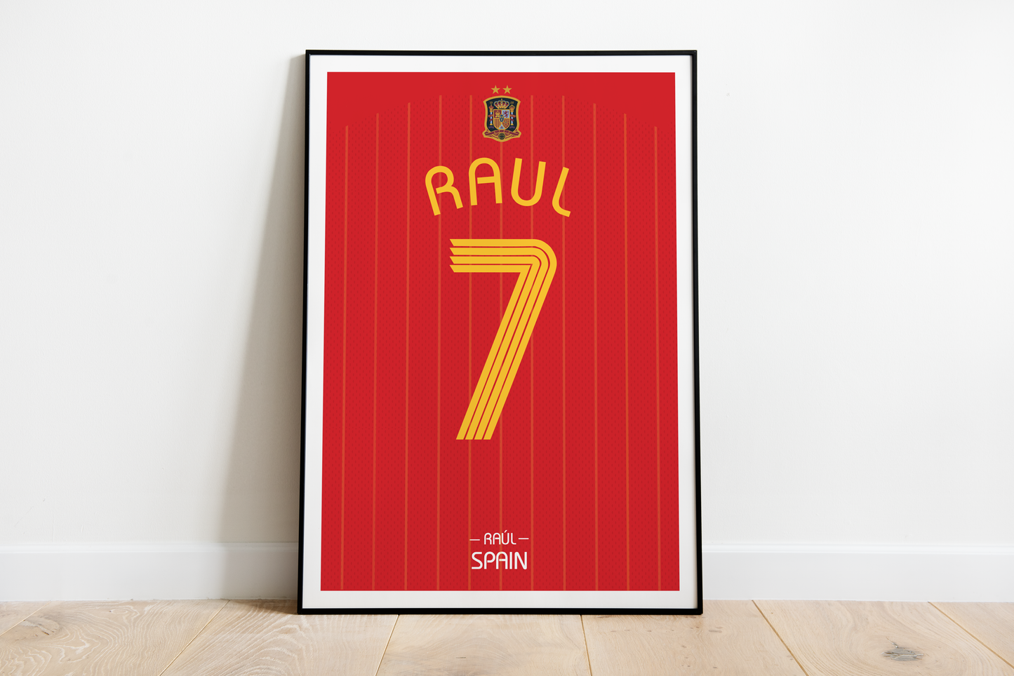 Raúl poster | Spain – Inkwell Poster Company