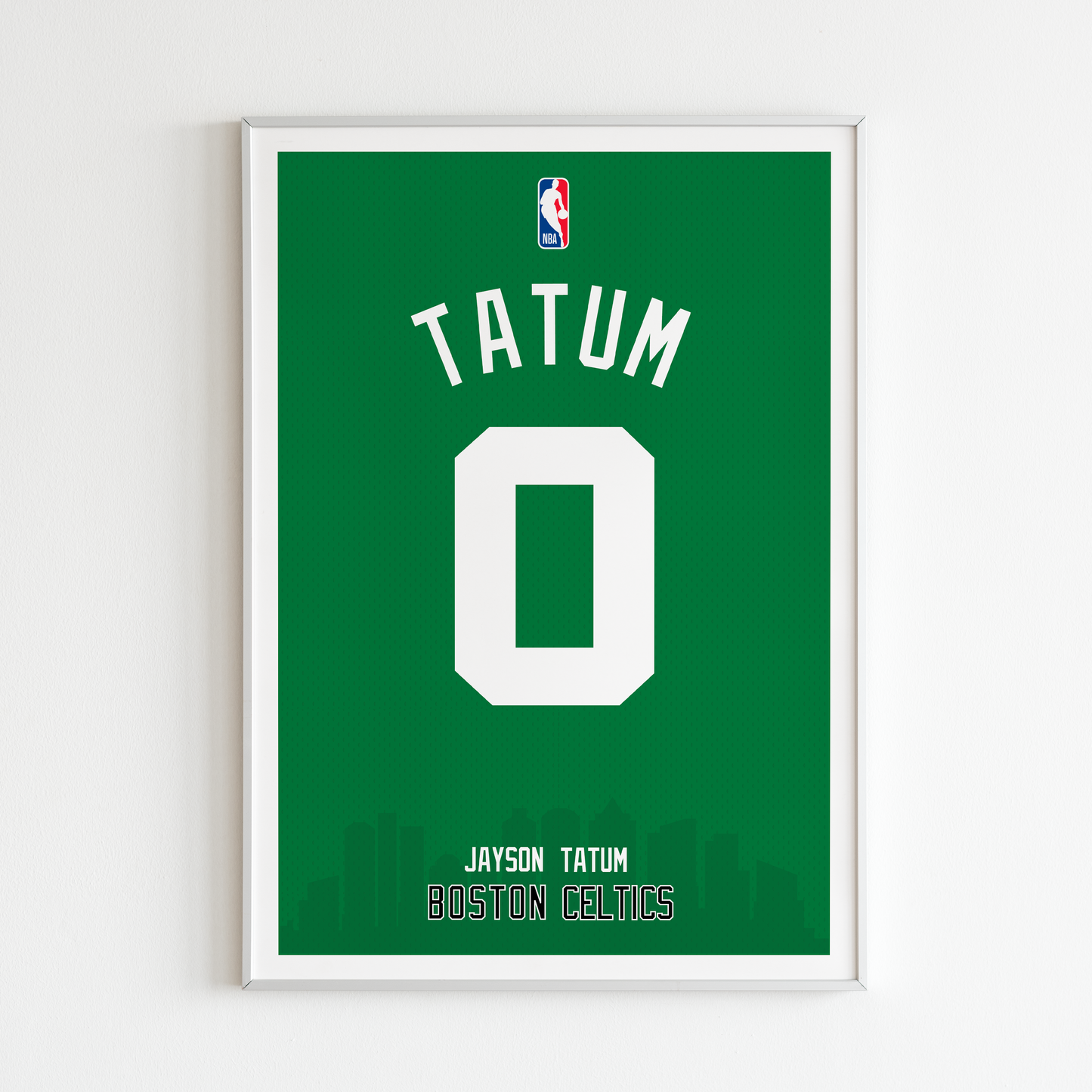 Jayson Tatum poster | Boston Celtics – Inkwell Poster Company